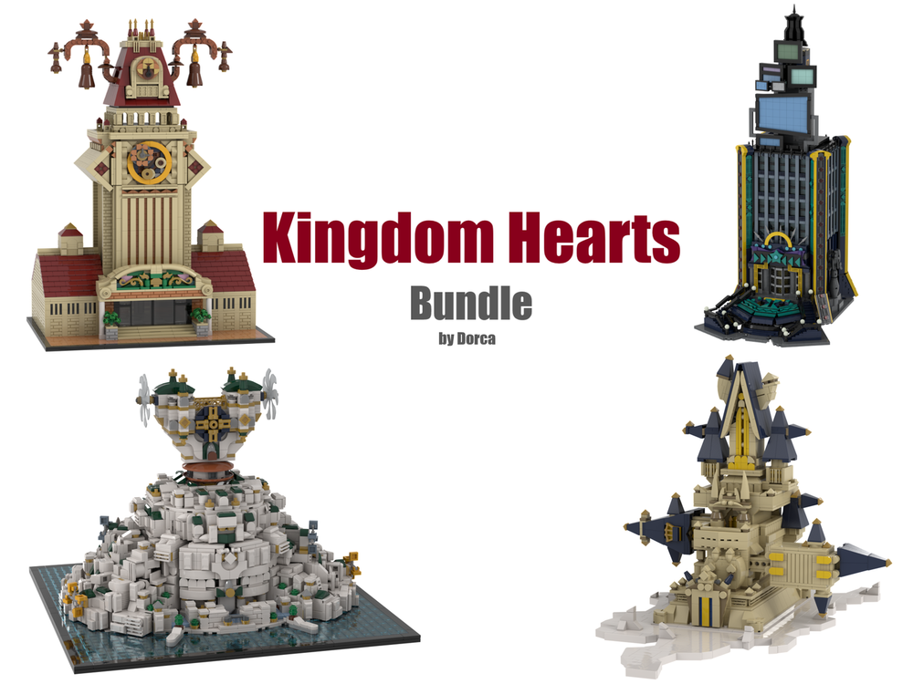 LEGO MOC-194352 Kingdom Hearts Building Bundle by Twilight Brix ...