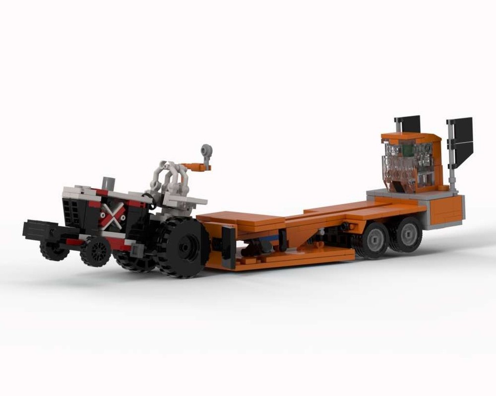 LEGO MOC Tractor Puller and the Sledge by JBolink | Rebrickable - Build ...