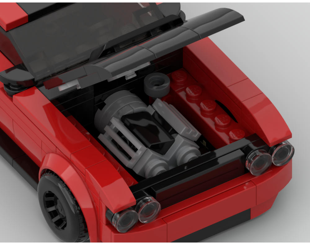 Lego Moc Dodge Challenger By 123szymciakos Rebrickable Build With Lego