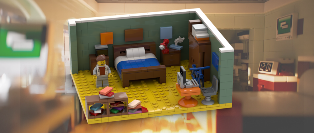 LEGO MOC Emmet Brickowski's Bedroom by venombricks | Rebrickable ...