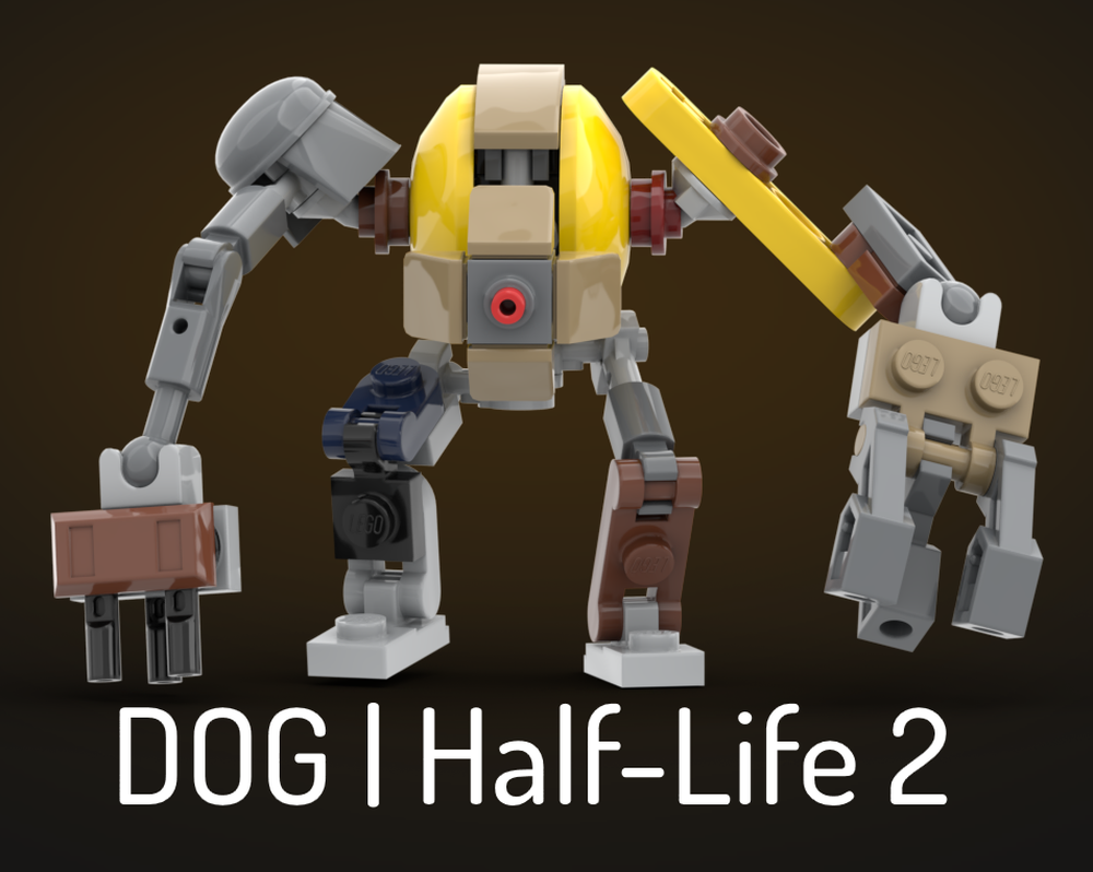 LEGO MOC DOG | Half Life 2 by obiblock | Rebrickable - Build with LEGO