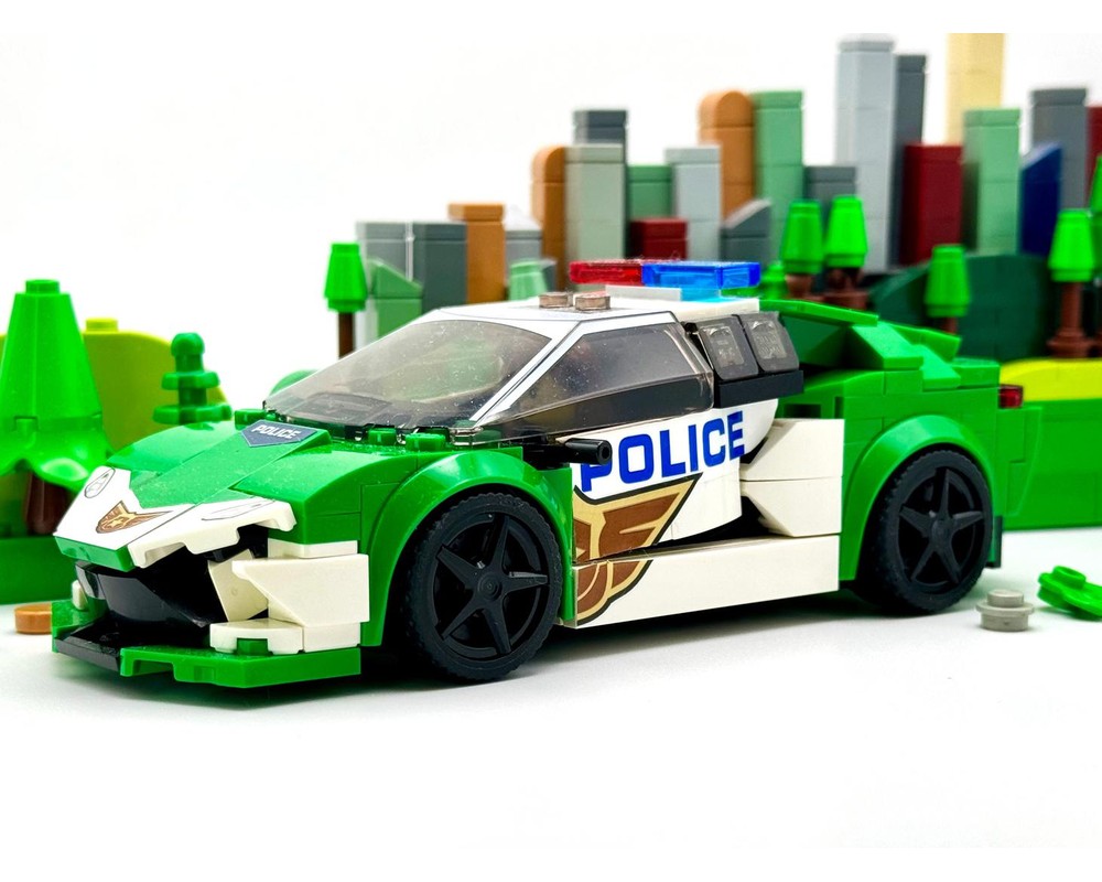 LEGO MOC Raging Bull Huracan Police by IBrickedItUp | Rebrickable ...