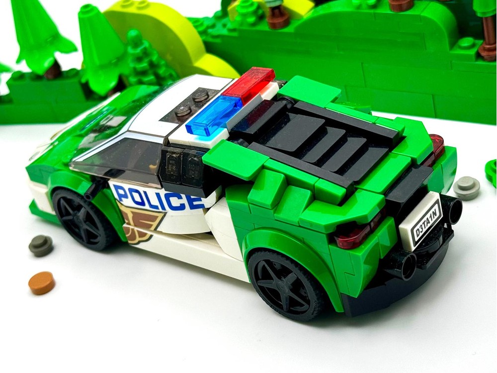 LEGO MOC Raging Bull Huracan Police by IBrickedItUp | Rebrickable ...