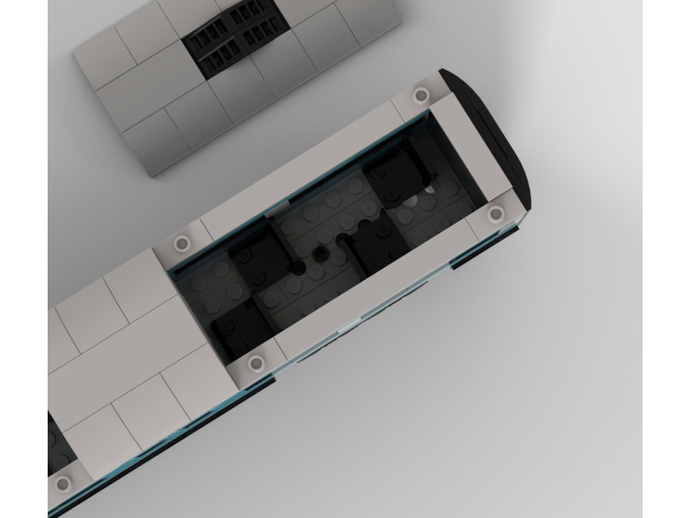 LEGO MOC Arriva train (Modulair) by Toothpick-NL | Rebrickable - Build ...