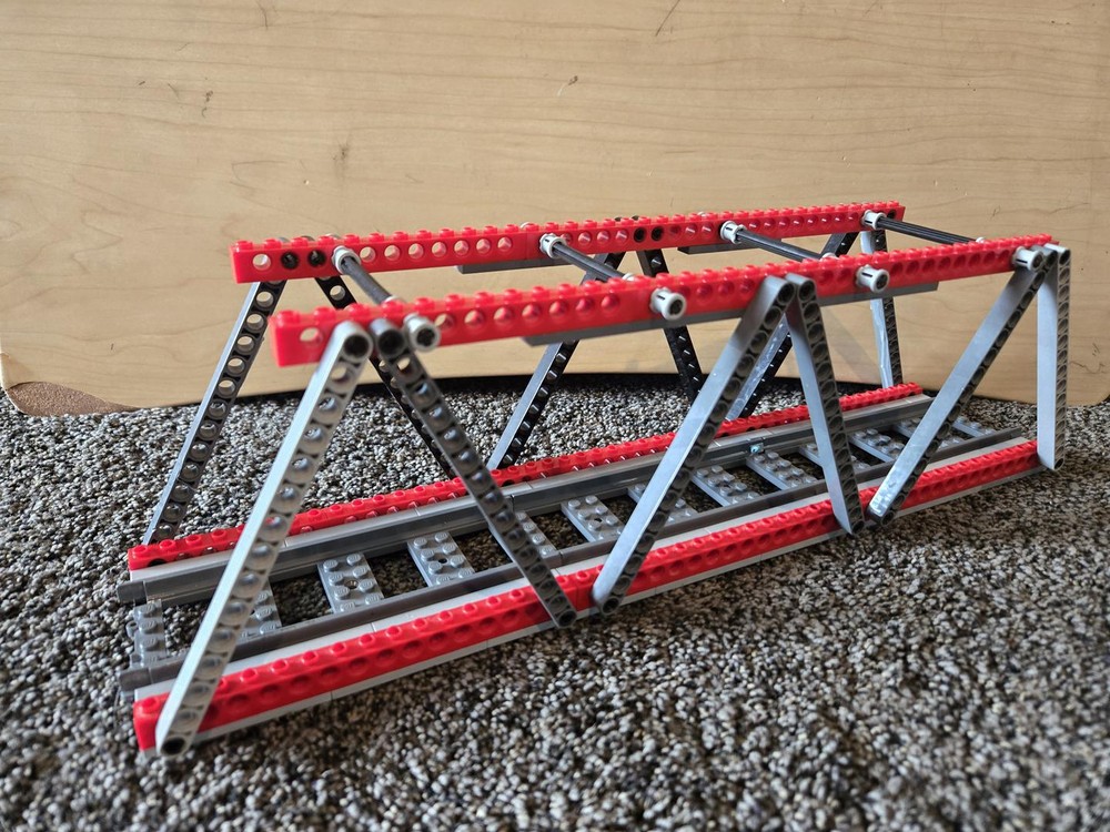 Lego Moc Train Bridge Trestle By Lego Emmet 4 Real Rebrickable