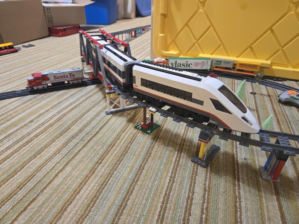 Lego Moc Train Bridge Trestle By Lego Emmet 4 Real Rebrickable