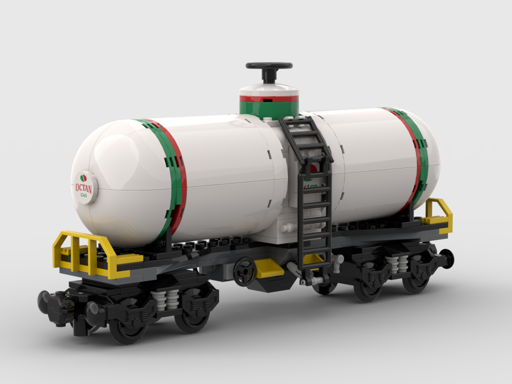 LEGO MOC Train Tanker Wagon by Brick_Dad | Rebrickable - Build with LEGO