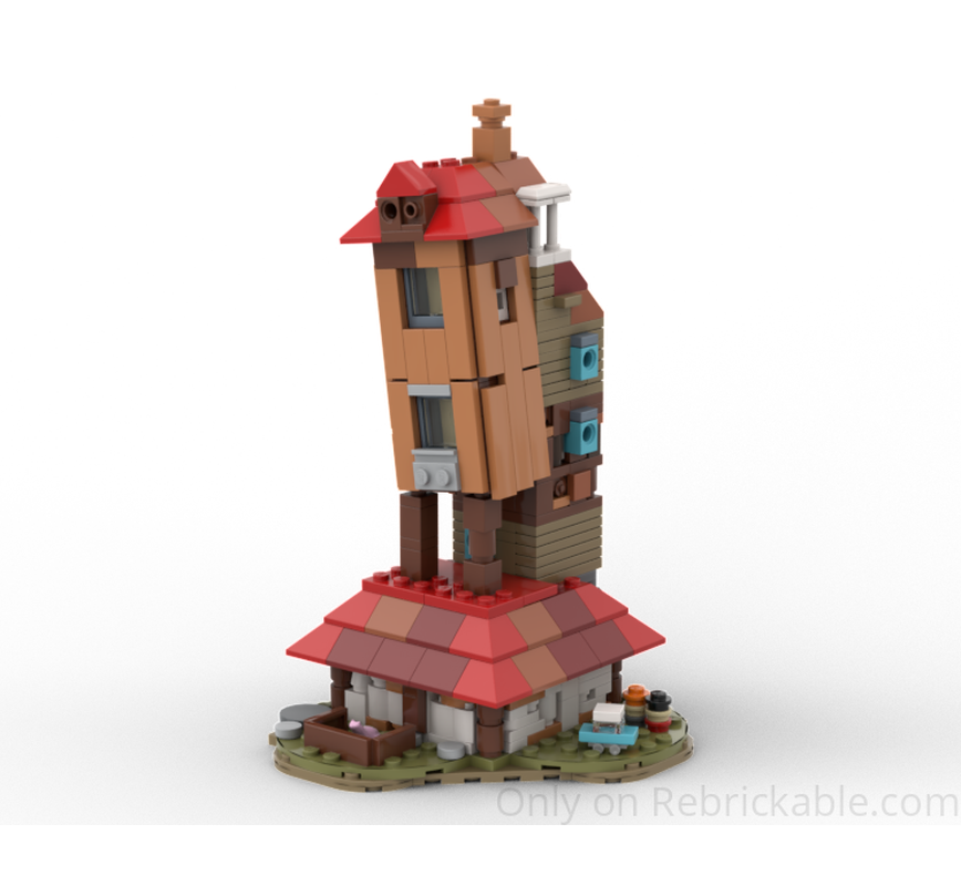 LEGO MOC The Burrow (microscale edition) by raguidel | Rebrickable ...