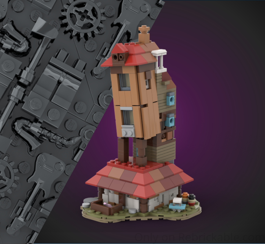 LEGO MOC The Burrow (microscale edition) by raguidel | Rebrickable ...