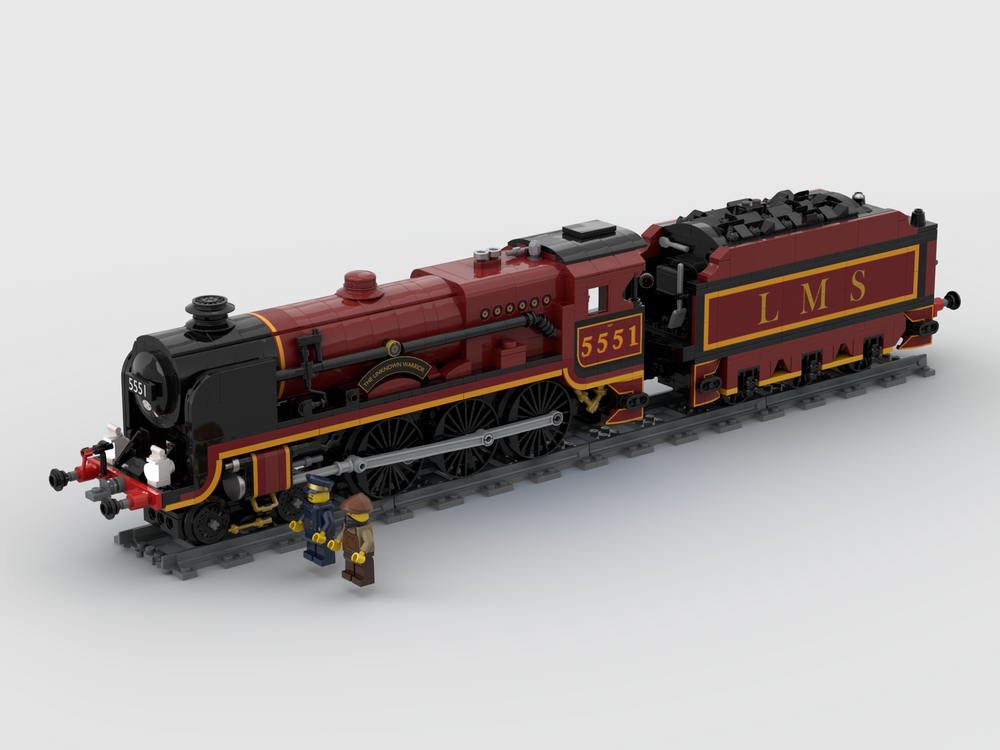 LEGO MOC LMS Patriot Crimson Lake Livery by JPCreations | Rebrickable ...