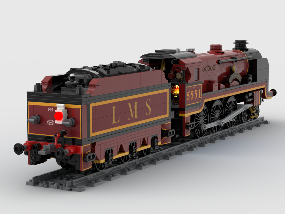 Lego Moc Lms Patriot Crimson Lake Livery By Jpcreations Rebrickable