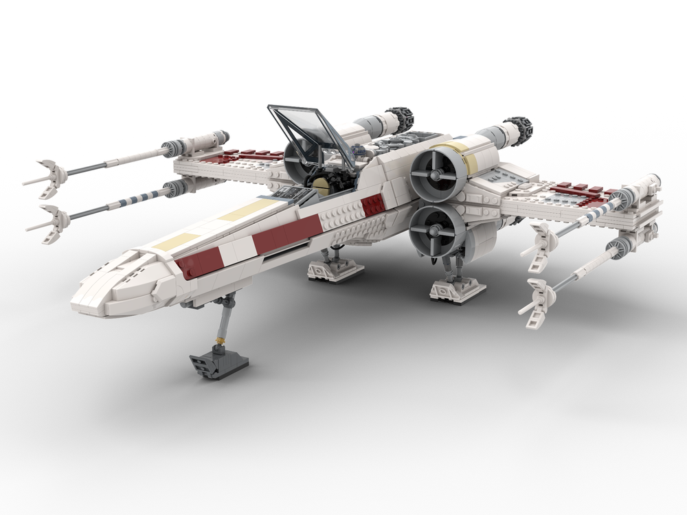LEGO MOC X wing Landing Gear for 75355 UCS and GotB's MOD by GotB ...