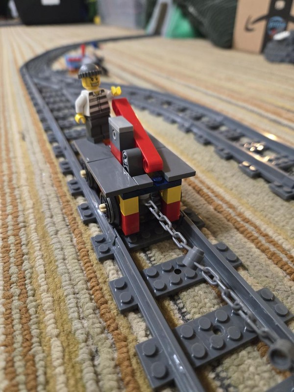 LEGO MOC train pump car by lego Emmet 4 real | Rebrickable - Build with ...