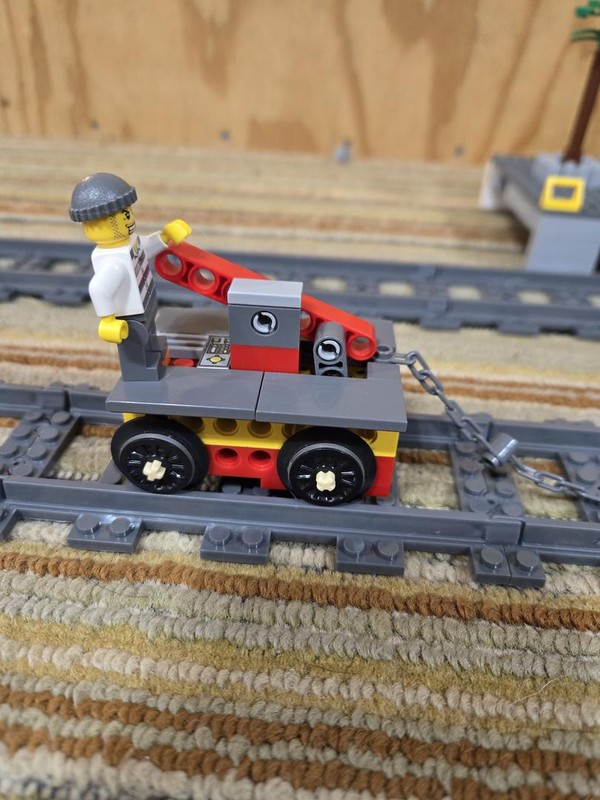LEGO MOC train pump car by lego Emmet 4 real | Rebrickable - Build with ...