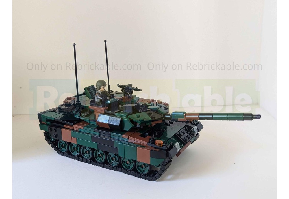 Lego Moc Leopard 2a6 By Isubuilds Rebrickable Build With Lego