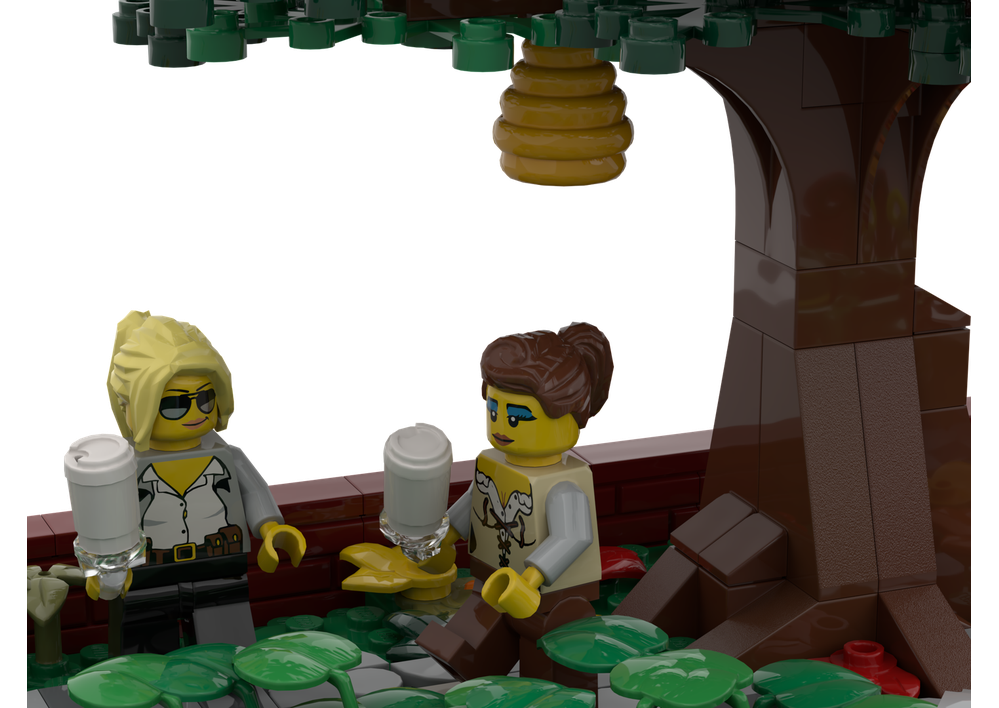 LEGO MOC City Green - Central Park & Pond - 48x32 Baseplate by Brick ...