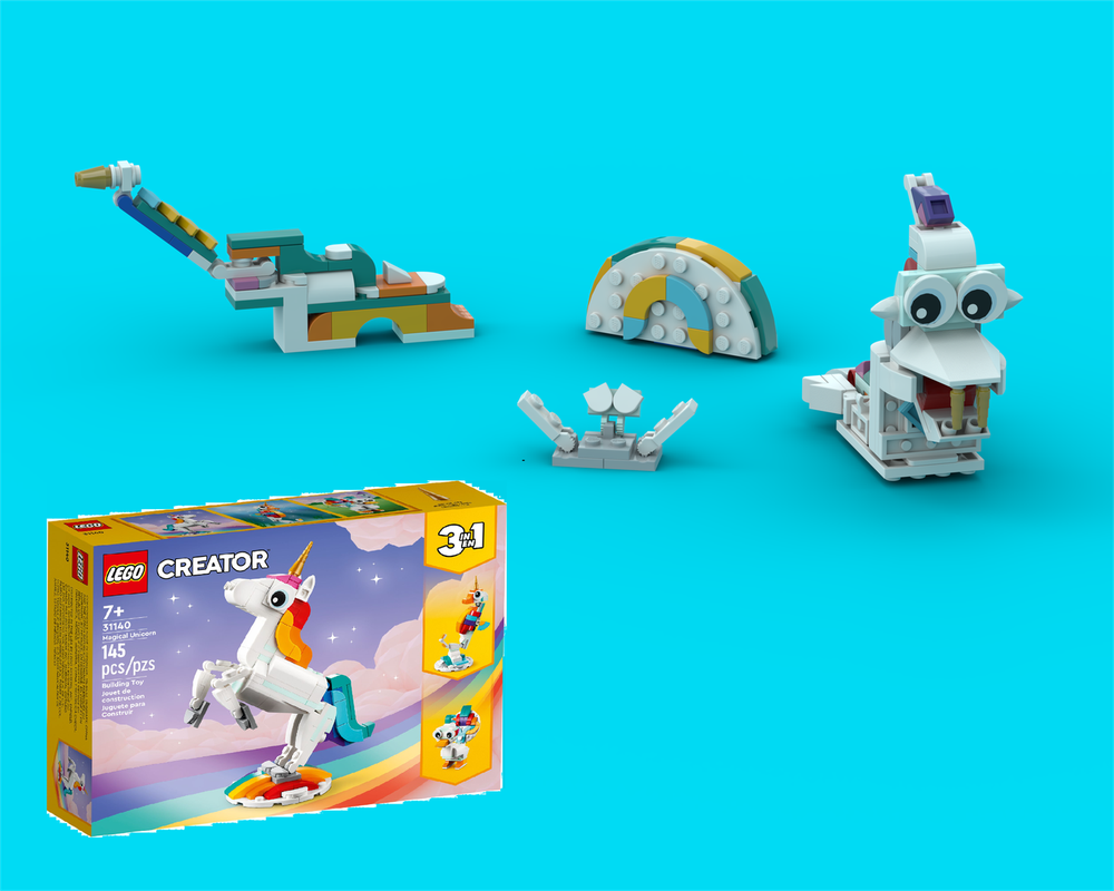 LEGO MOC 31140 Mystical Sea Serpent by Briquoleur | Rebrickable - Build ...