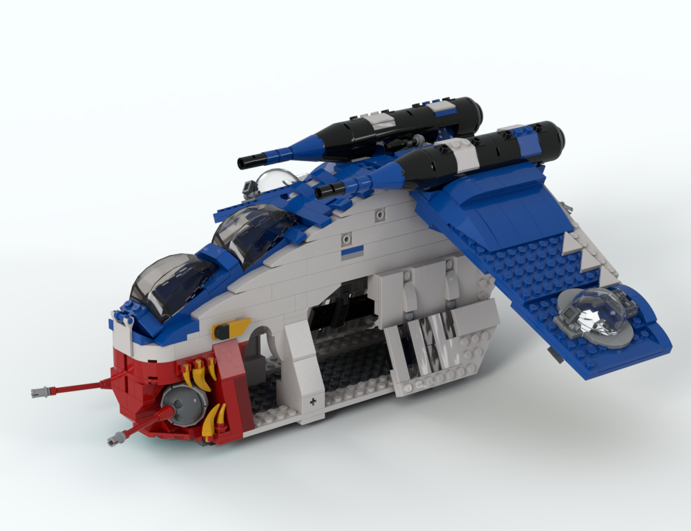 LEGO MOC Republic Gunship - Muunilinst style (listing part) by Will ...