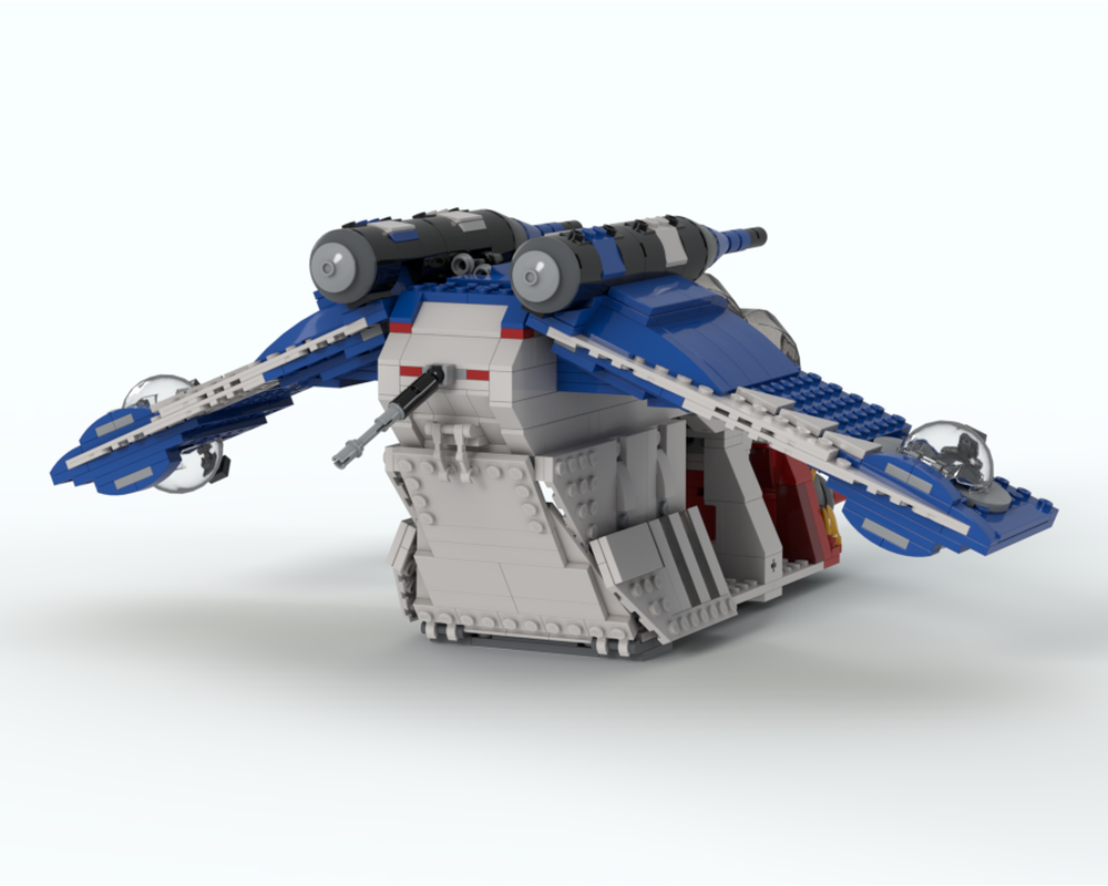 LEGO MOC Republic Gunship - Muunilinst style (listing part) by Will ...