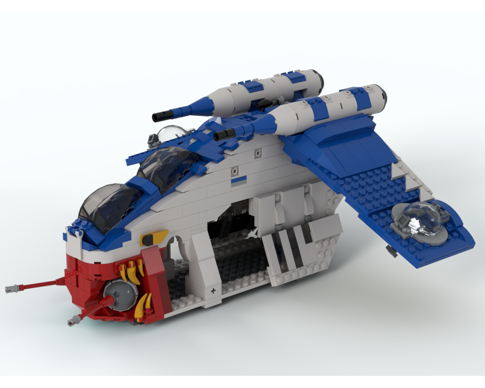 LEGO MOC Republic Gunship - Muunilinst style (listing part) by Will ...