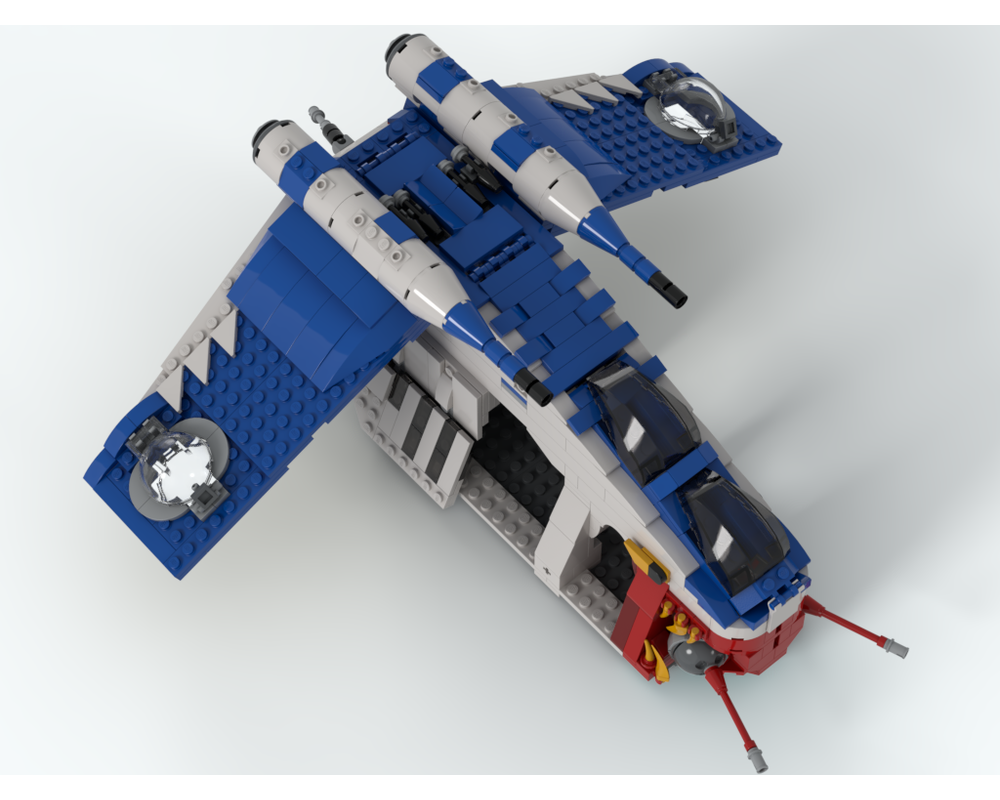 LEGO MOC Republic Gunship - Muunilinst style (listing part) by Will ...