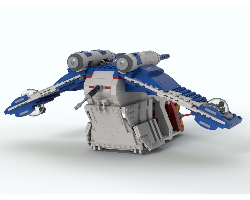 LEGO MOC Republic Gunship - Muunilinst style (listing part) by Will ...