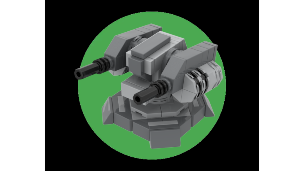 LEGO MOC-194412 Tower Defense Simulator XR-200 turret by R.E.K.T ...