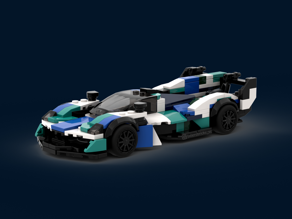 LEGO MOC Aston Martin Valkyrie LMH (Camo) by Taters | Rebrickable ...