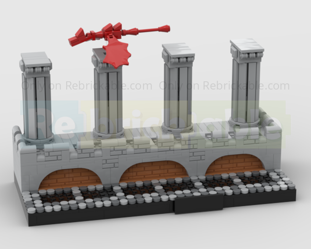 LEGO MOC Display Stand for Dungeons & Dragons CMFs by LEGOdad23 ...