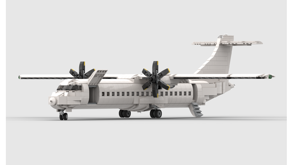 LEGO MOC ATR-72-600 by RealBricks1 | Rebrickable - Build with LEGO