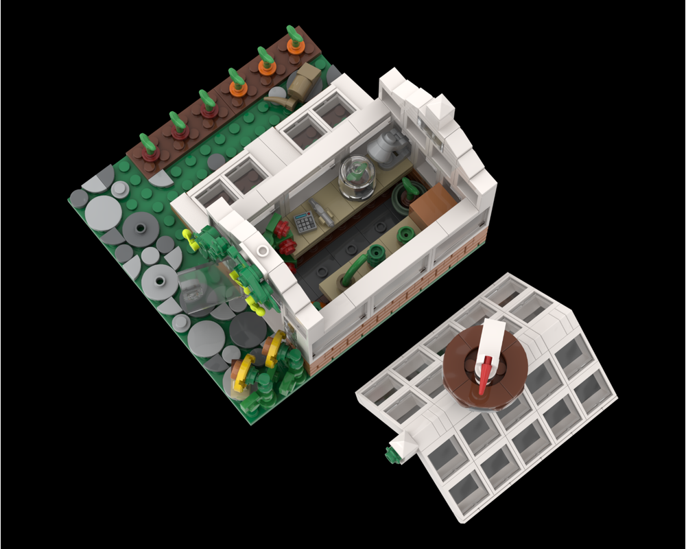 LEGO MOC Victorian Greenhouse by Kiwo Brick Design | Rebrickable ...