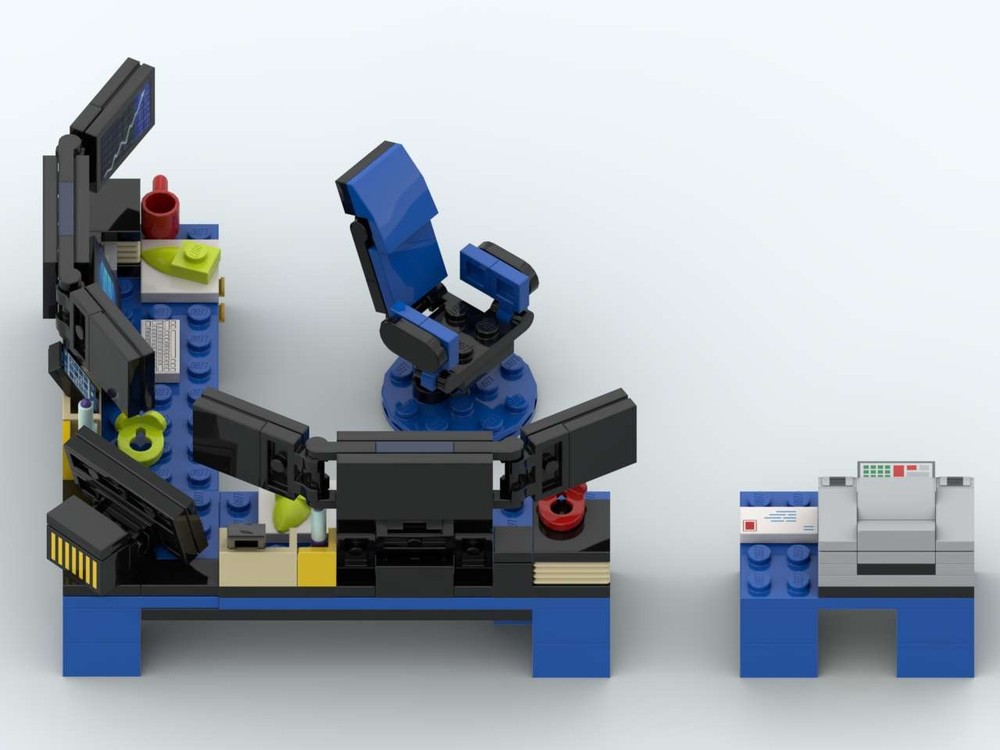 LEGO MOC Control Room by MarkMOC71 | Rebrickable - Build with LEGO