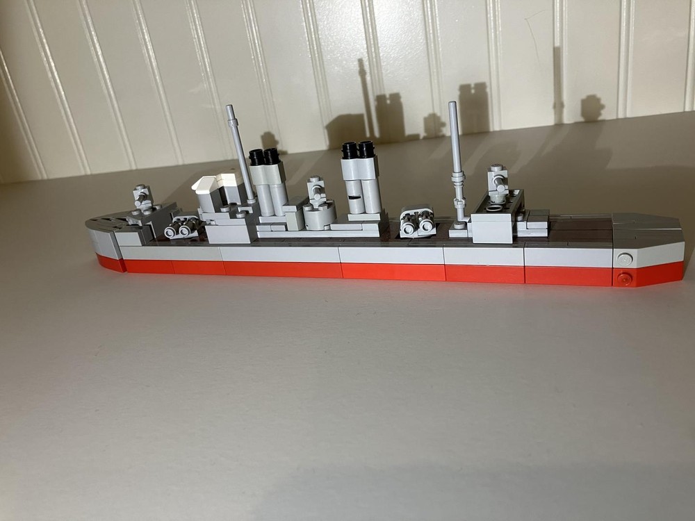 LEGO MOC Japanese style ww2 destroyer by Bortmortimer | Rebrickable ...