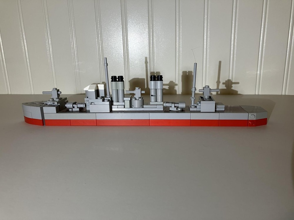 LEGO MOC Japanese style ww2 destroyer by Bortmortimer | Rebrickable ...