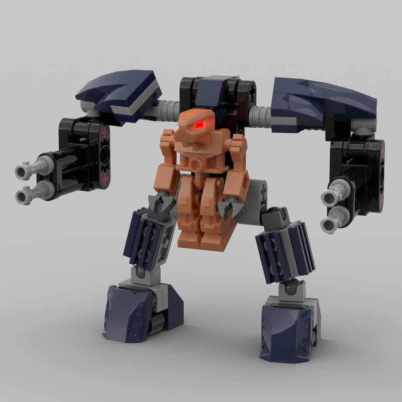 LEGO MOC-194454 Small Drone's Mech by tinou.mocs | Rebrickable - Build ...