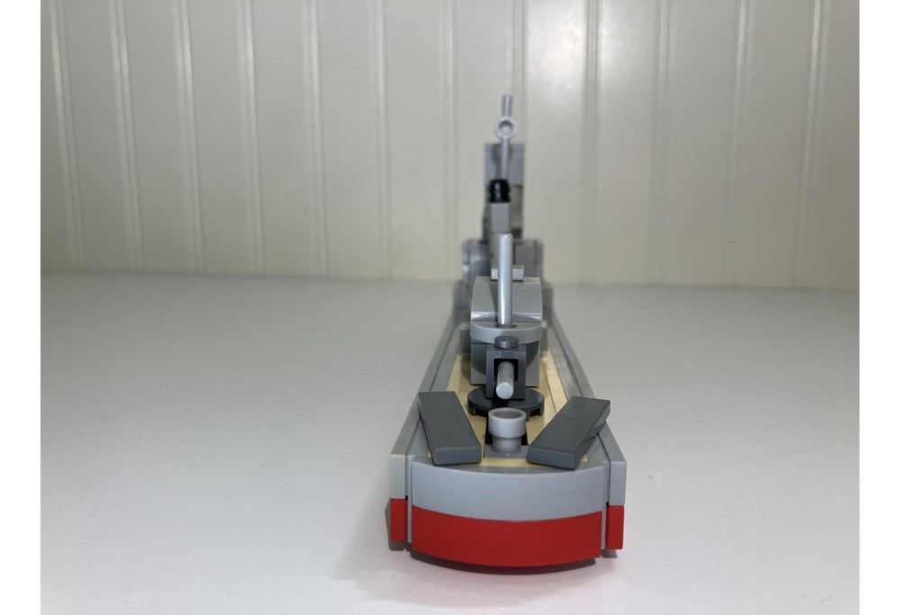 LEGO MOC American style ww2 destroyer by Bortmortimer | Rebrickable ...