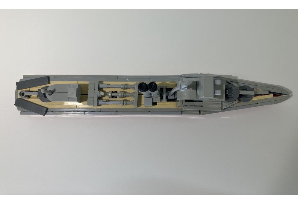 LEGO MOC American style ww2 destroyer by Bortmortimer | Rebrickable ...