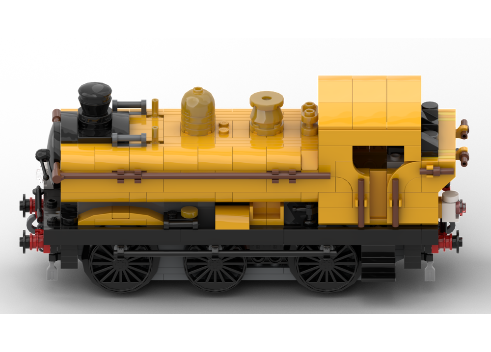 LEGO MOC GWR 5700 Pannier Saddle Tank by lumina-rose | Rebrickable ...