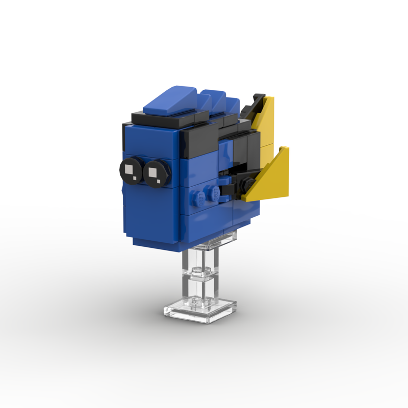 LEGO MOC Dory - Finding Nemo by NWQZ | Rebrickable - Build with LEGO