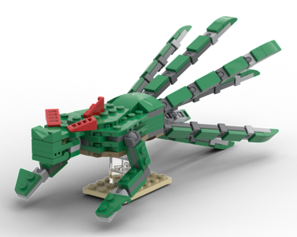 LEGO MOC Subnautica - Mini Sea Dragon by Soundwave142 | Rebrickable ...