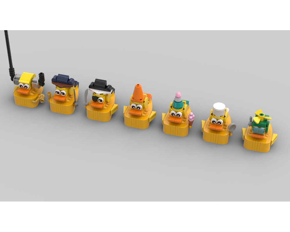 LEGO MOC Rubber Ducky by ibuildthings | Rebrickable - Build with LEGO