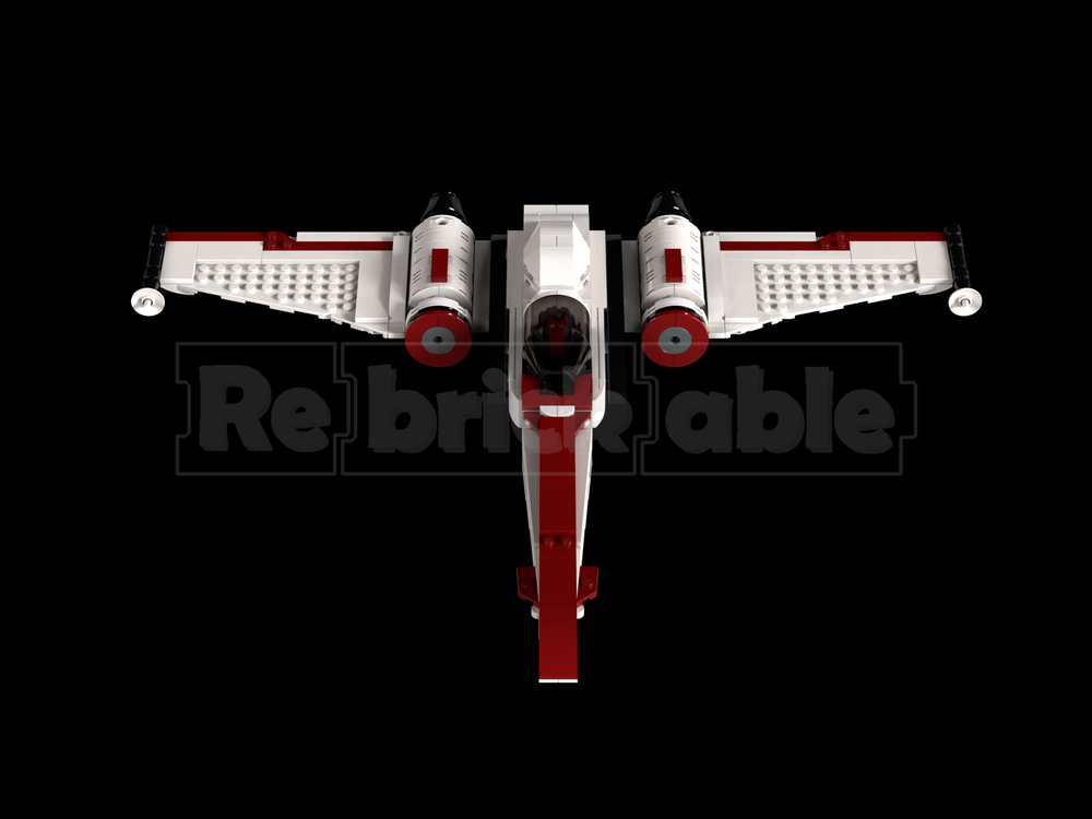 Lego Moc Clone Z 95 Headhunter Downscaled By Pixelated Brick