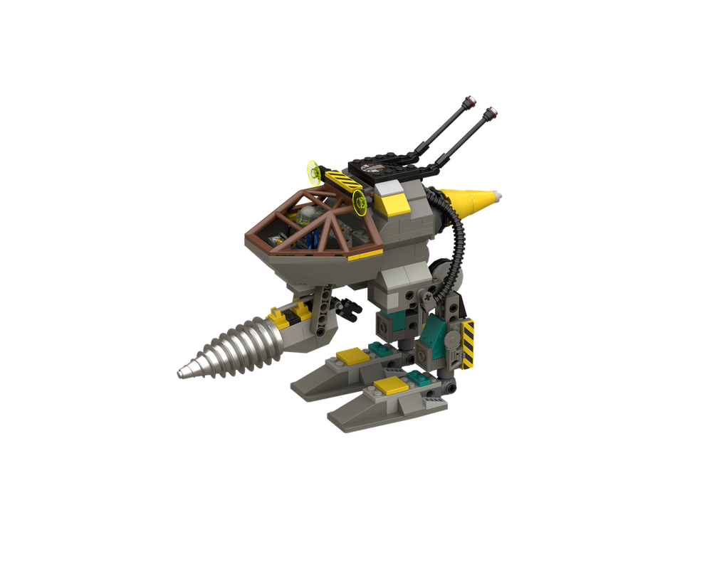 LEGO MOC The Granite Grinder by ptolamy | Rebrickable - Build with LEGO