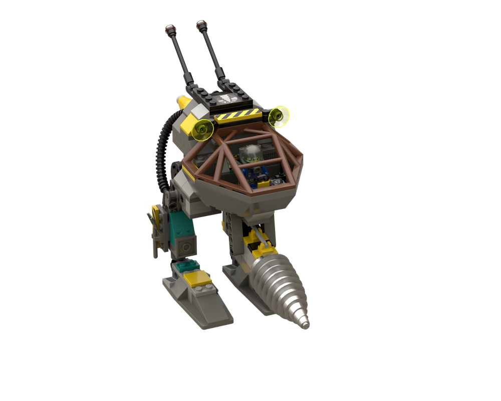 LEGO MOC The Granite Grinder by ptolamy | Rebrickable - Build with LEGO