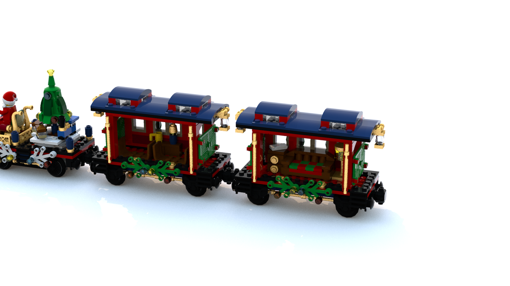 LEGO MOC My revisited 10254-1 Winter Holiday Train by Martafix ...
