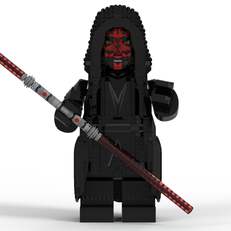 LEGO MOC Darth Maul Megafigure by Albo.Lego | Rebrickable - Build with LEGO