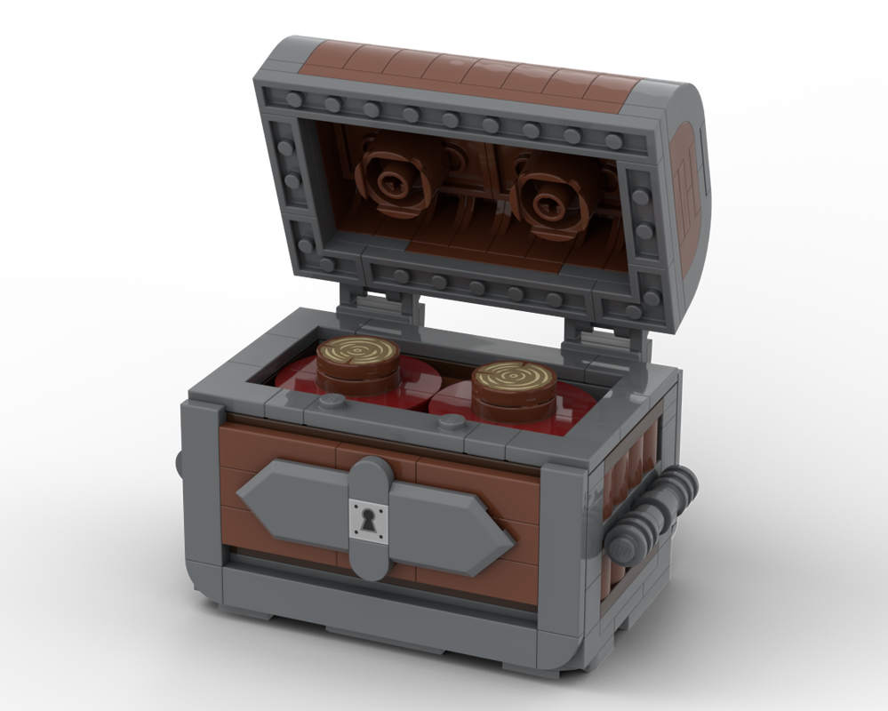 LEGO MOC-194493 Antique LEGO Ringbox for Wedding Rings by Lutzifer ...