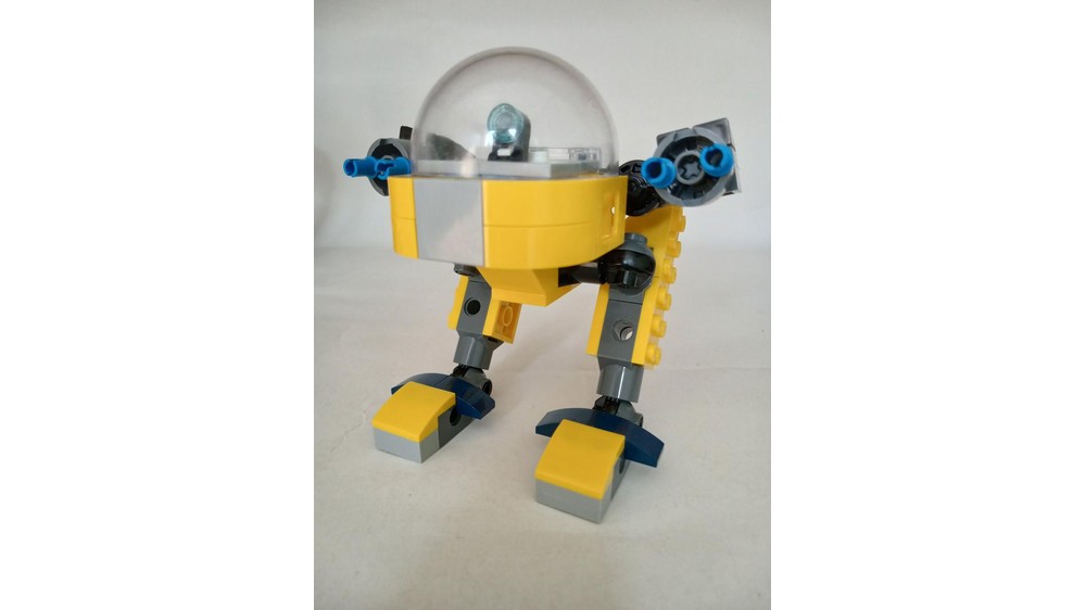 LEGO MOC 31090 Heavily Armed Robot by julien1001 | Rebrickable - Build ...