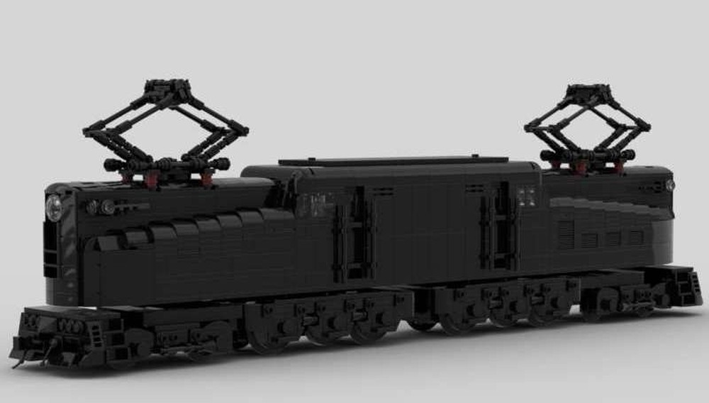 LEGO MOC PRR GG-1 Pennsylvania Railroad class GG1 by Bedwell Designs ...