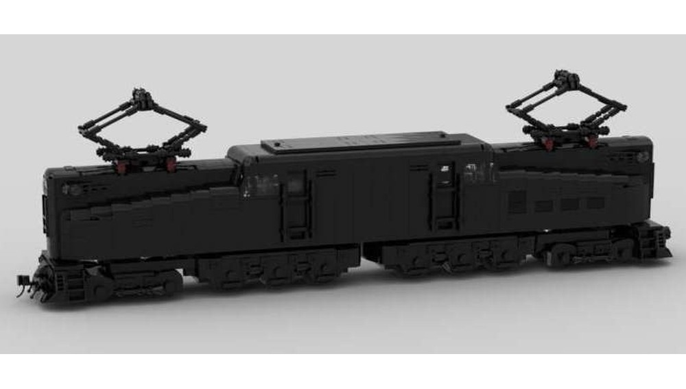 LEGO MOC PRR GG-1 Pennsylvania Railroad class GG1 by Bedwell Designs ...